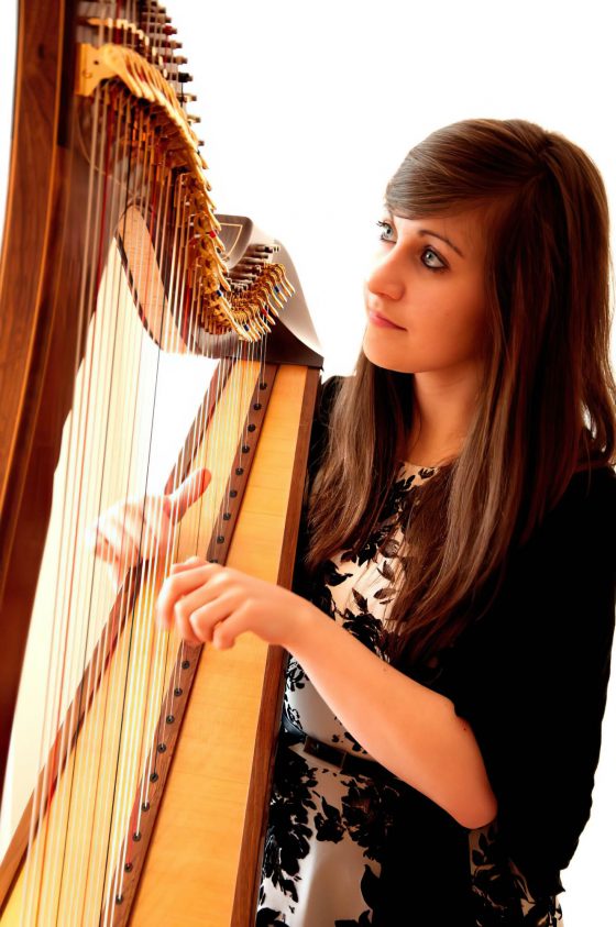 Scottish Harpist - Harpist for Wedding and Event Hire - DG Music