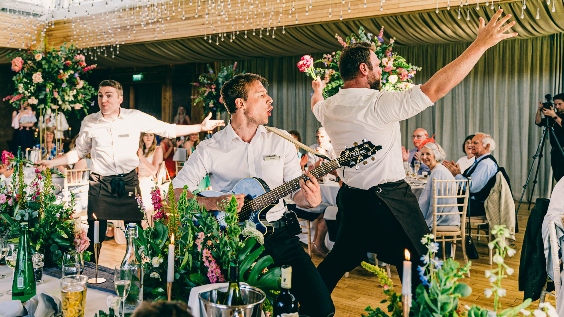 Waiters Musicale! - Wedding Entertainment for Hire - DG Music